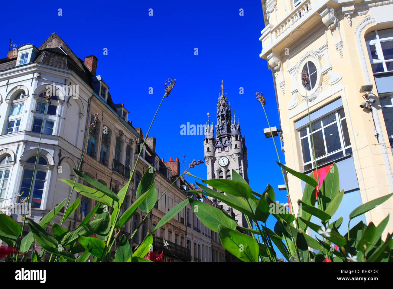 France. Douai. Town hall Stock Photo - Alamy