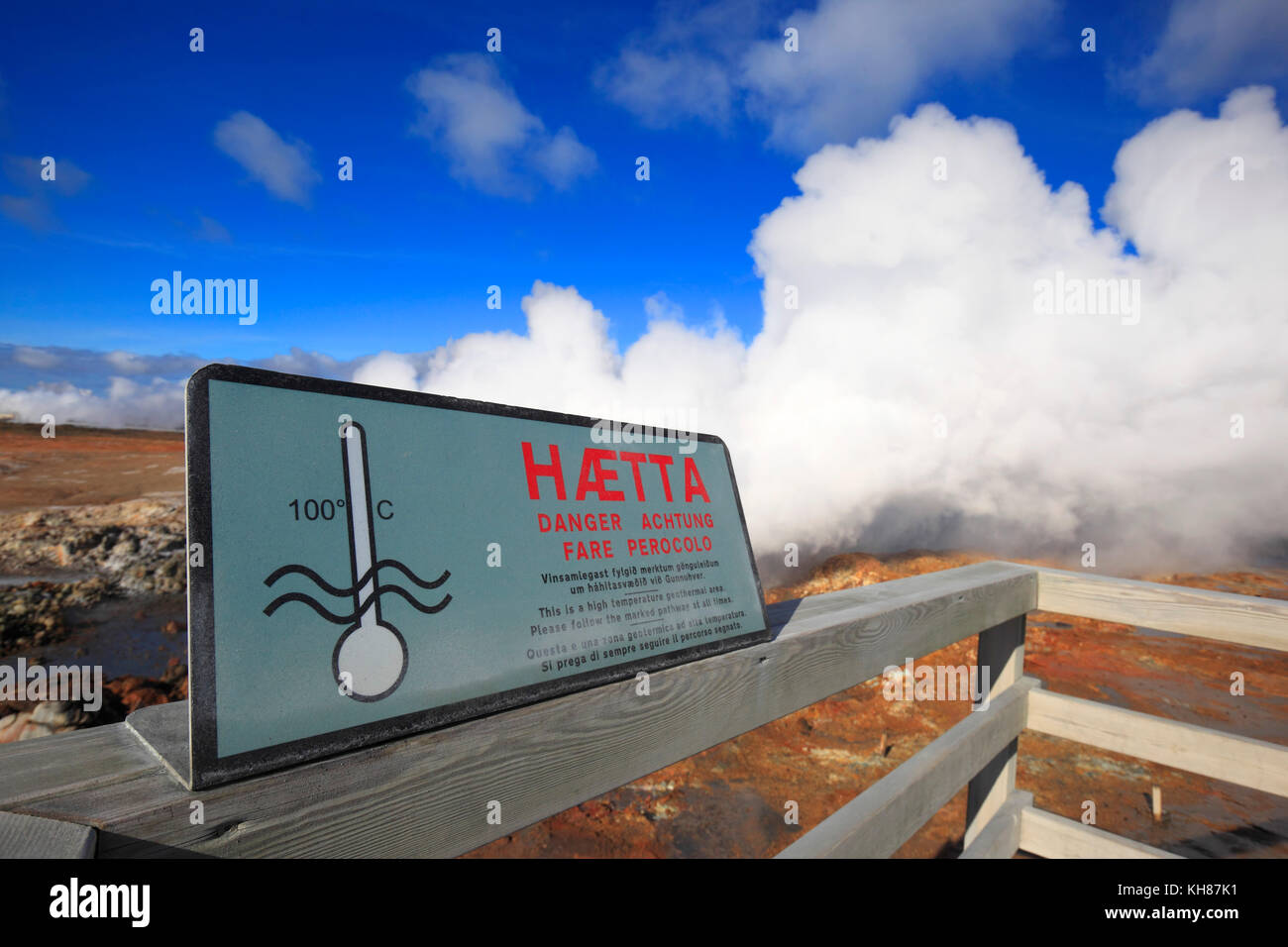 Iceland, Thermal vents - Reykjanes Peninsula Stock Photo - Alamy