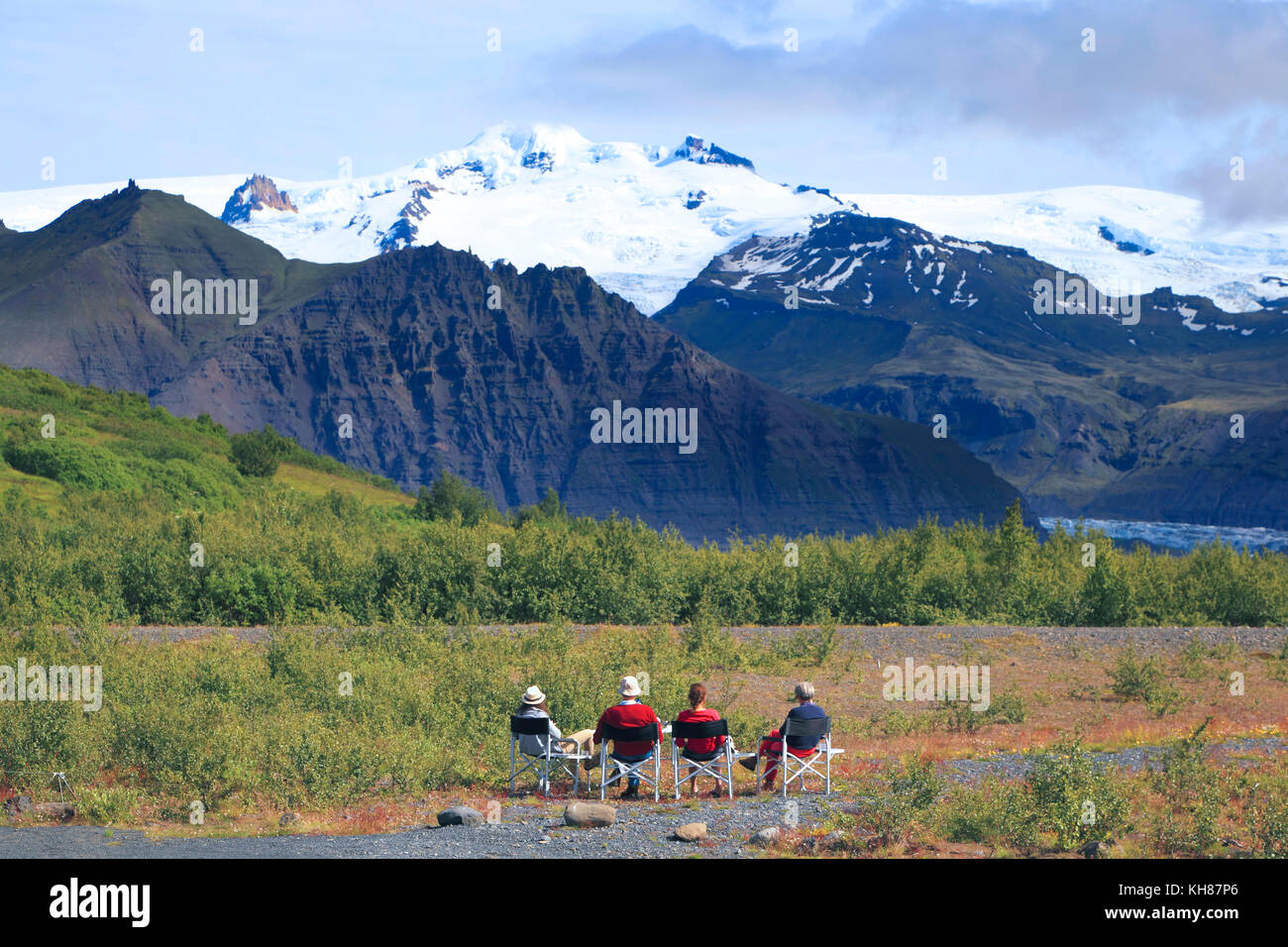 Iceland, Sudurland. Skaftafel national park Stock Photo - Alamy