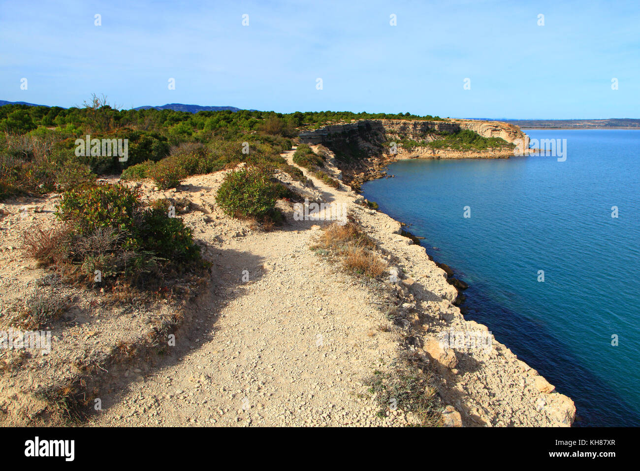 France, Aude, Cap Leucate Stock Photo - Alamy