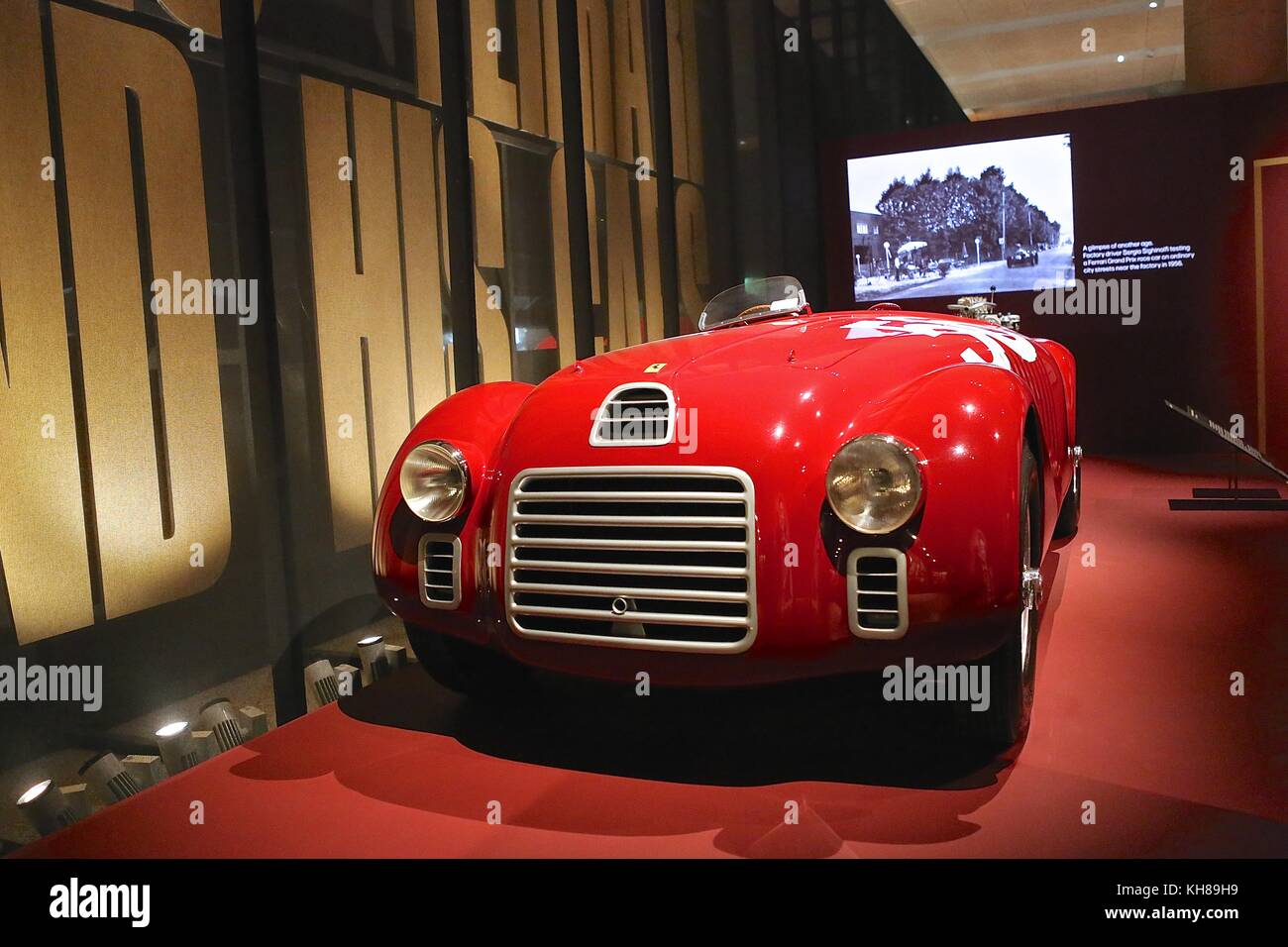 Ferrari under the Skin at Design Museum Stock Photo - Alamy