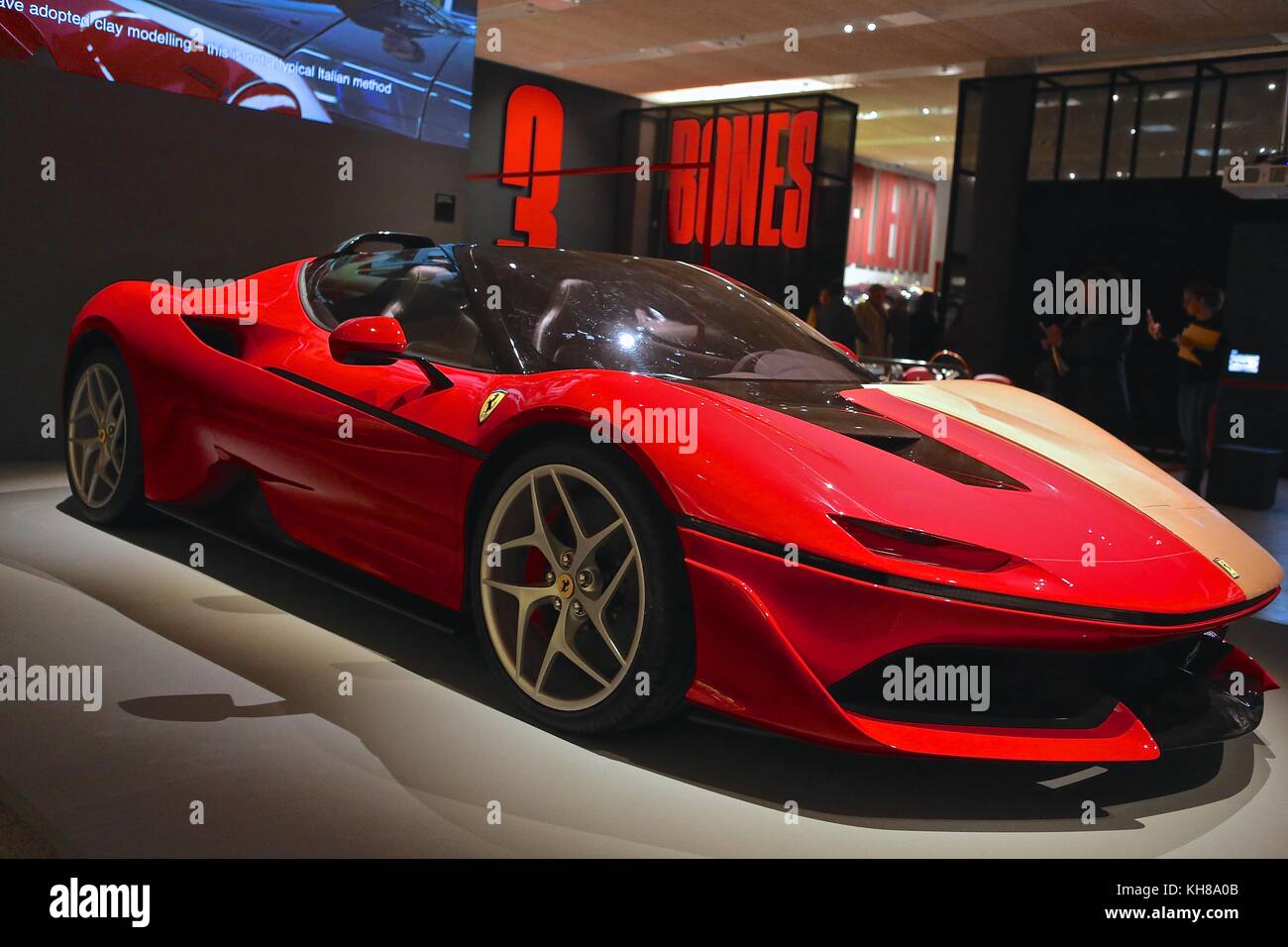 Ferrari under the Skin at Design Museum Stock Photo - Alamy