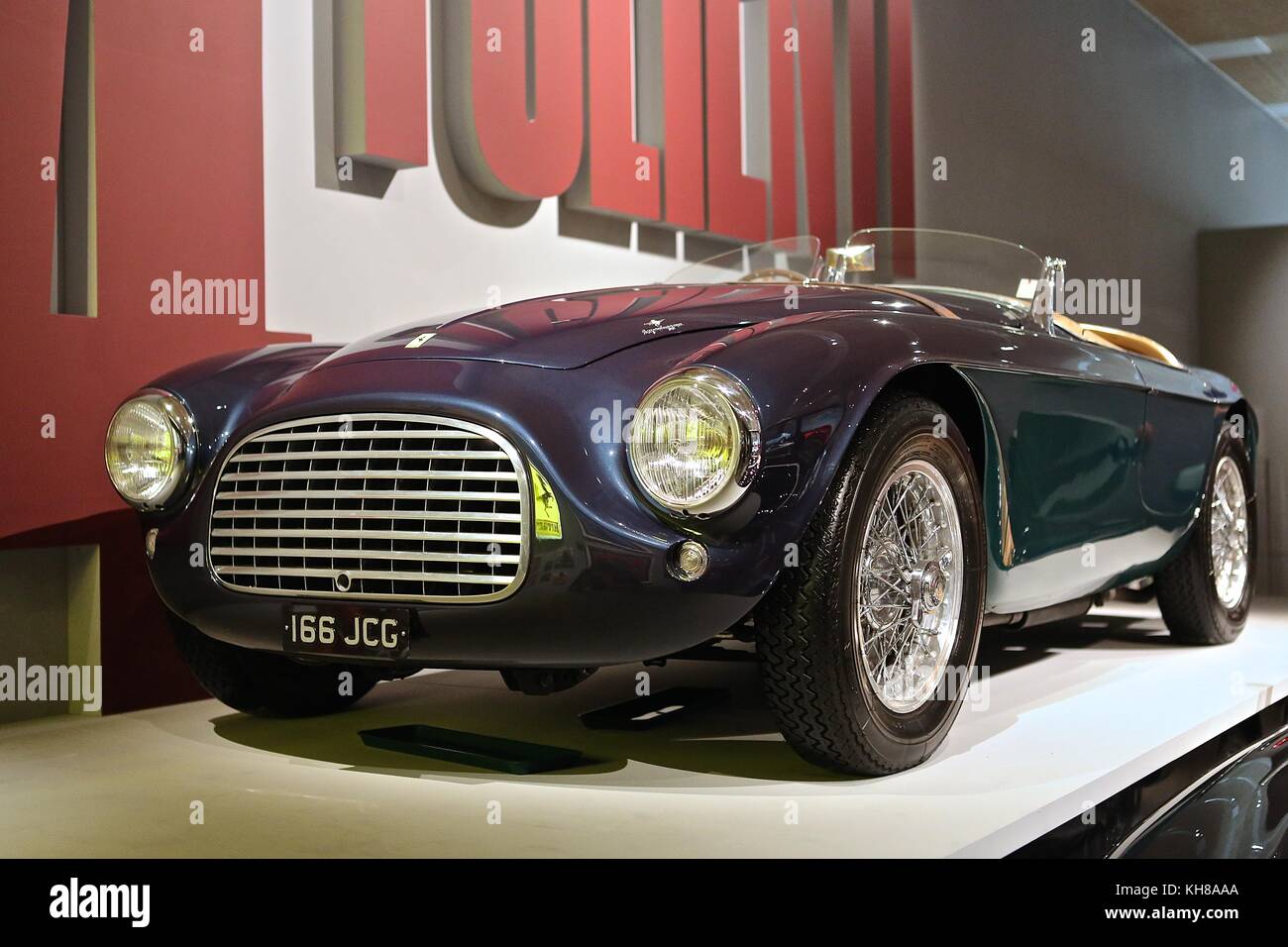 Ferrari under the Skin at Design Museum Stock Photo - Alamy