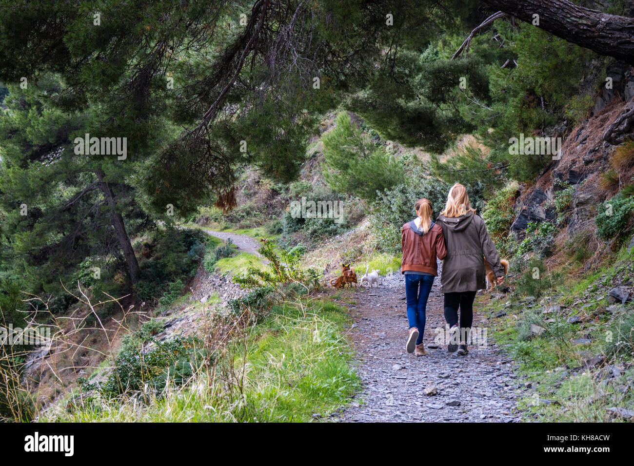 Family going for a walk france hi-res stock photography and images - Alamy