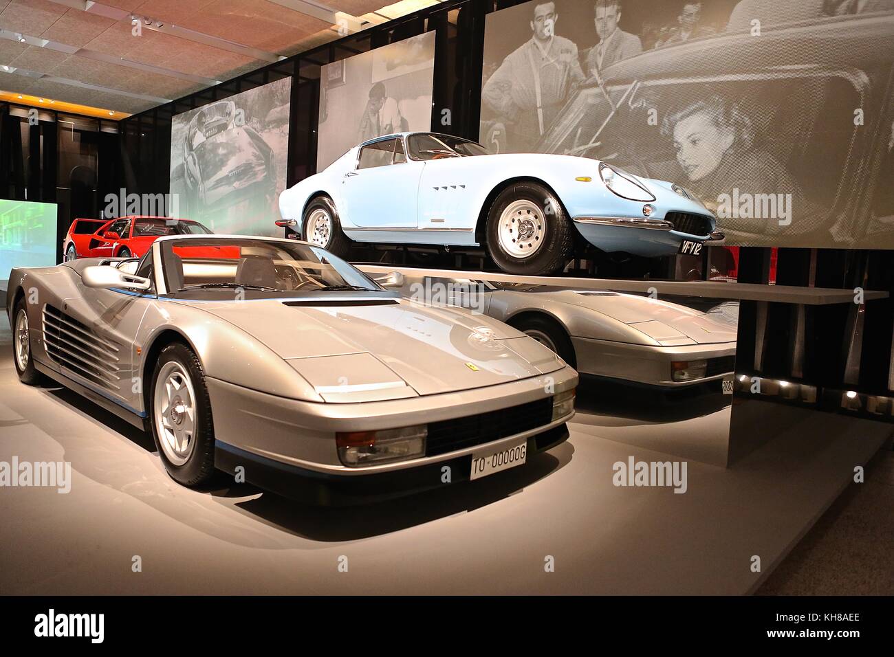 Ferrari under the Skin at Design Museum Stock Photo - Alamy