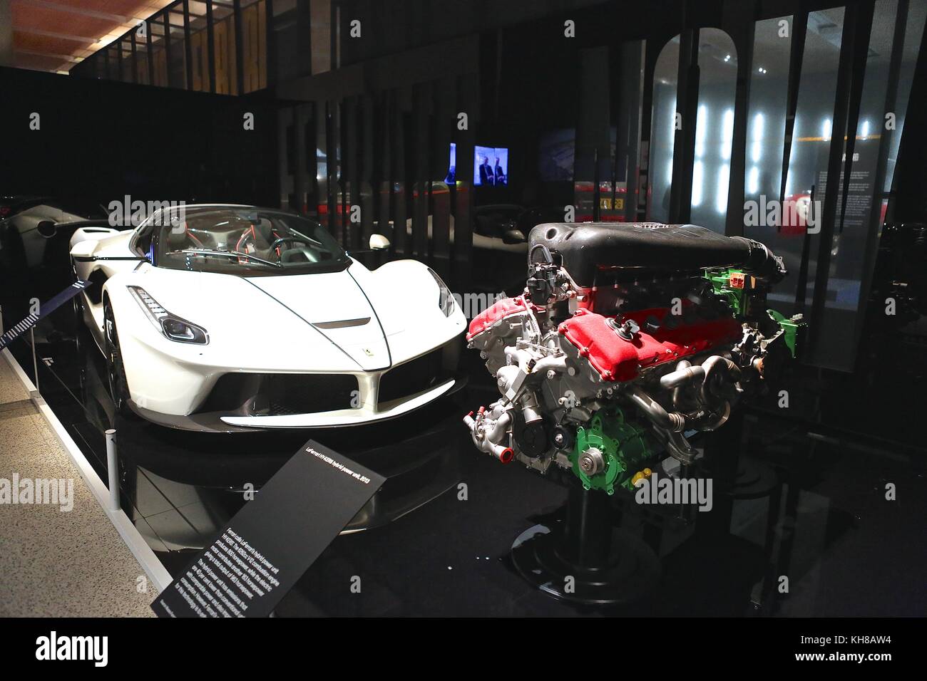 Ferrari under the Skin at Design Museum Stock Photo - Alamy
