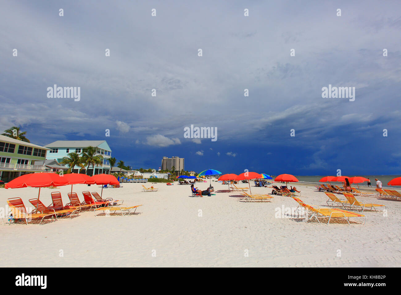 Usa, Florida, Fort Myers Beach.The beach Stock Photo - Alamy