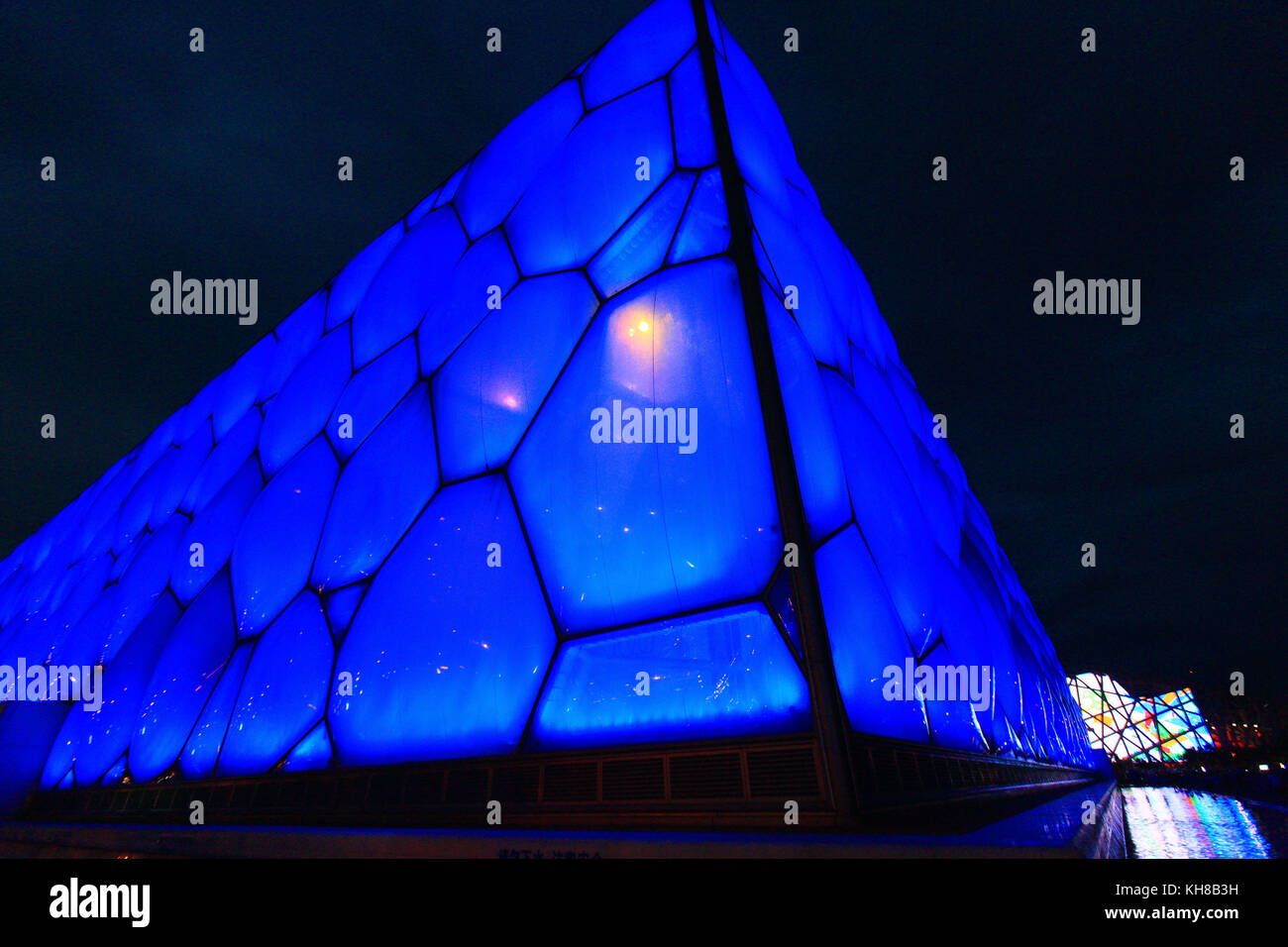 China, Beijing. Water Cube Stock Photo - Alamy