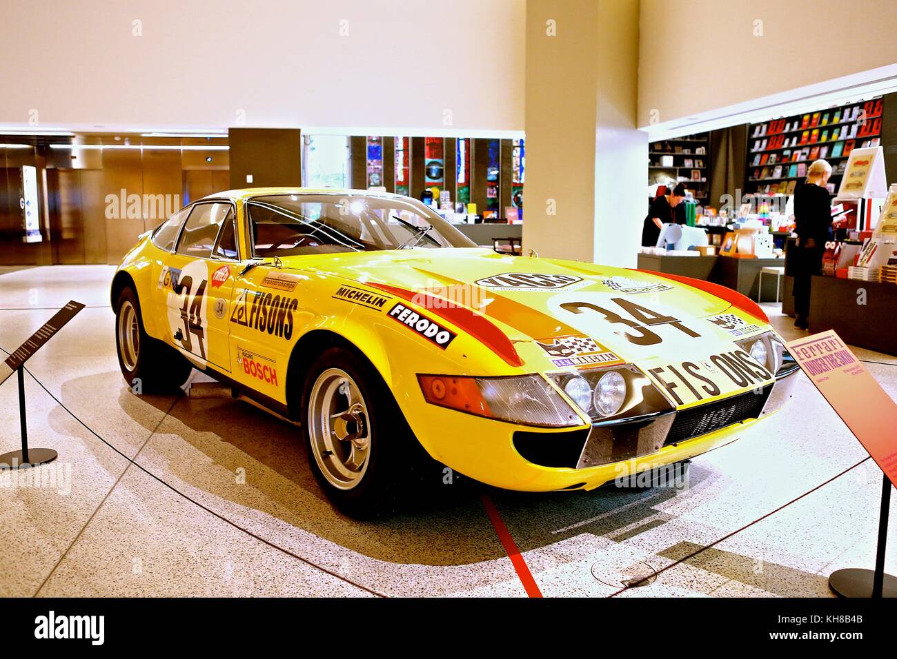 Ferrari under the Skin at Design Museum Stock Photo - Alamy