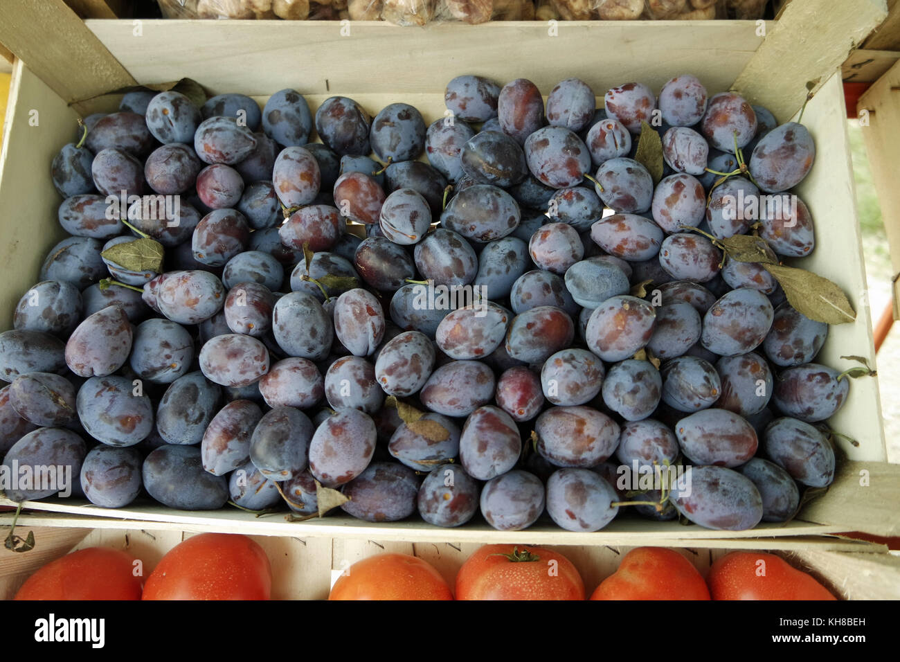 fresh products from a traditional croatian marktet in split Stock Photo ...