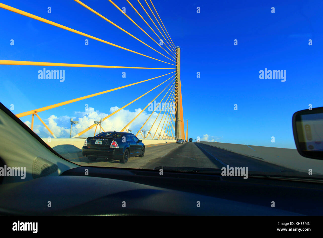 USA, Florida. Sunshine Skyway Bridge, Tampa Bay Stock Photo - Alamy