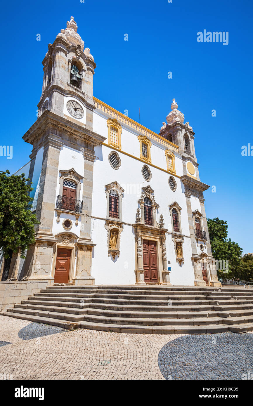 Carmel Church in Faro, city of Faro, Algarve region, Portugal Stock ...