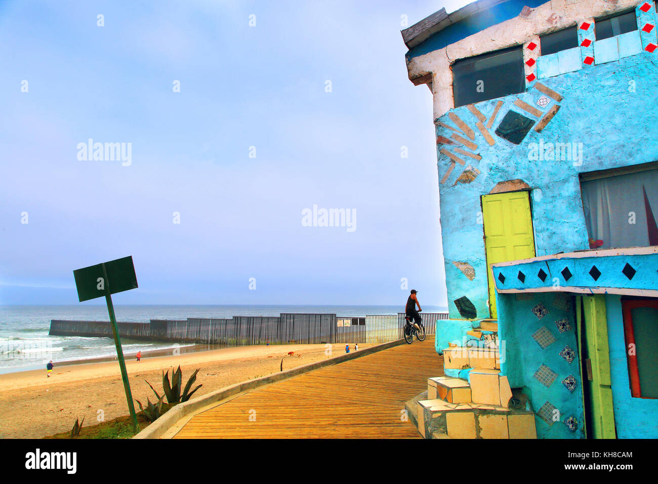 Tijuana beach border hi-res stock photography and images - Alamy