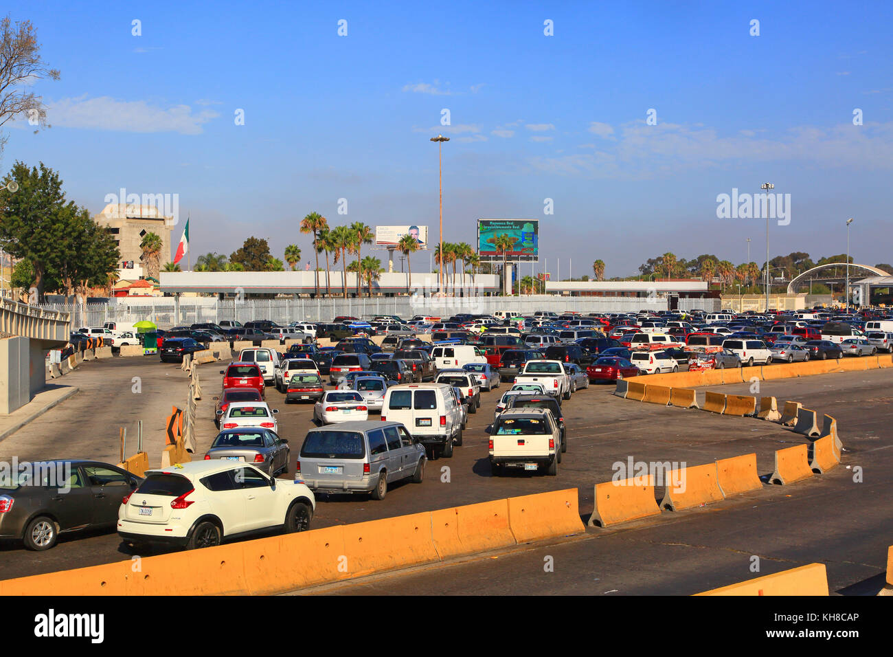 Mexico. Tijuana. Border between Usa and Mexico Stock Photo - Alamy
