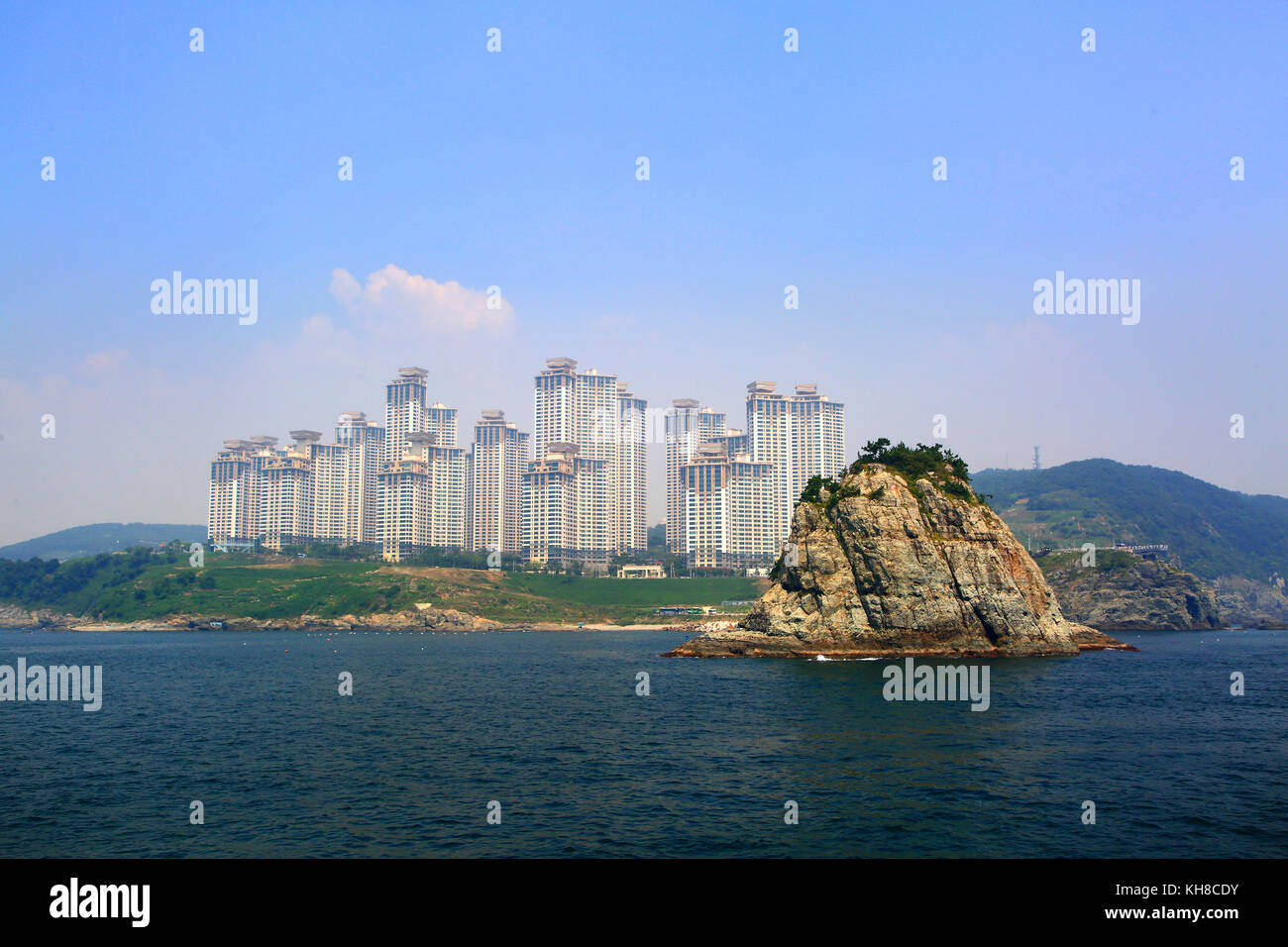 South Korea. Busan. Oryukdo Islands Stock Photo - Alamy