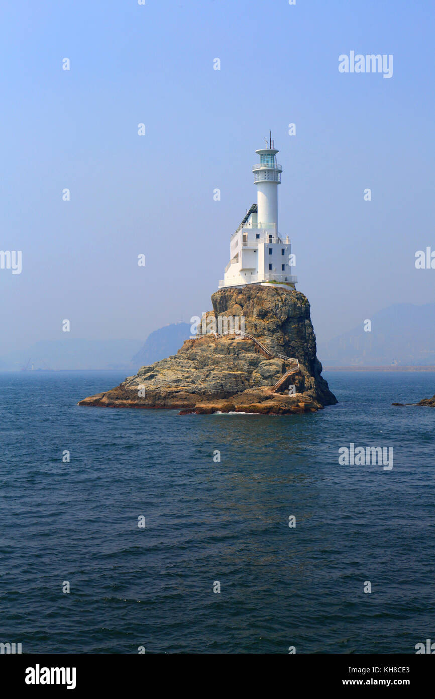 South Korea. Busan. Oryukdo Islands Stock Photo - Alamy