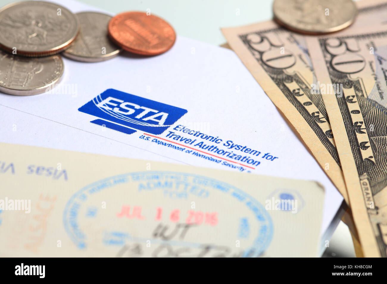 Electronic system for travel authorization hi-res stock photography and ...