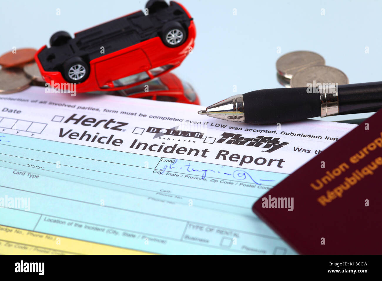 Rent car france hi-res stock photography and images - Alamy