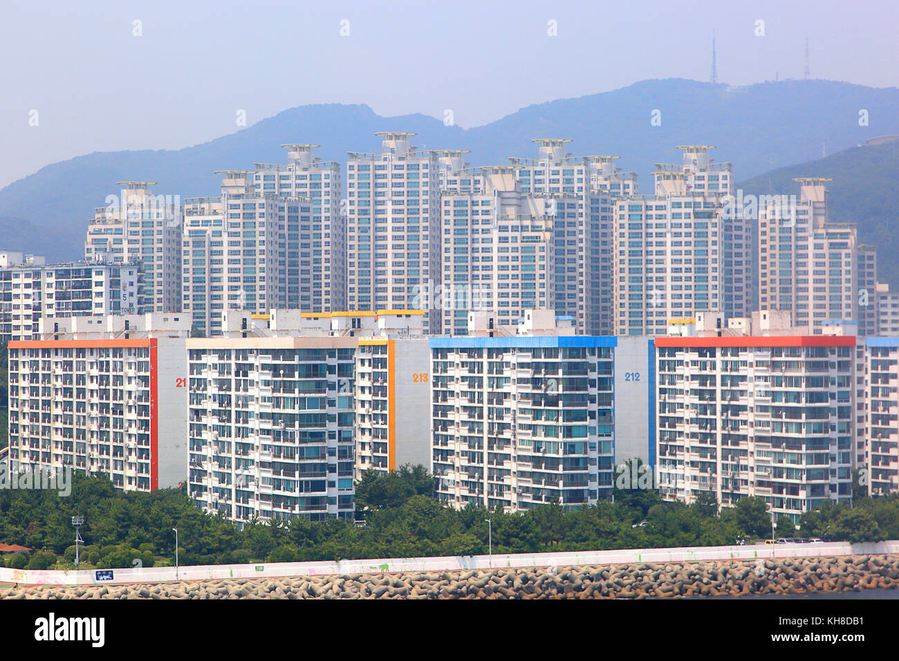 South Korea, Busan. buildings Stock Photo - Alamy