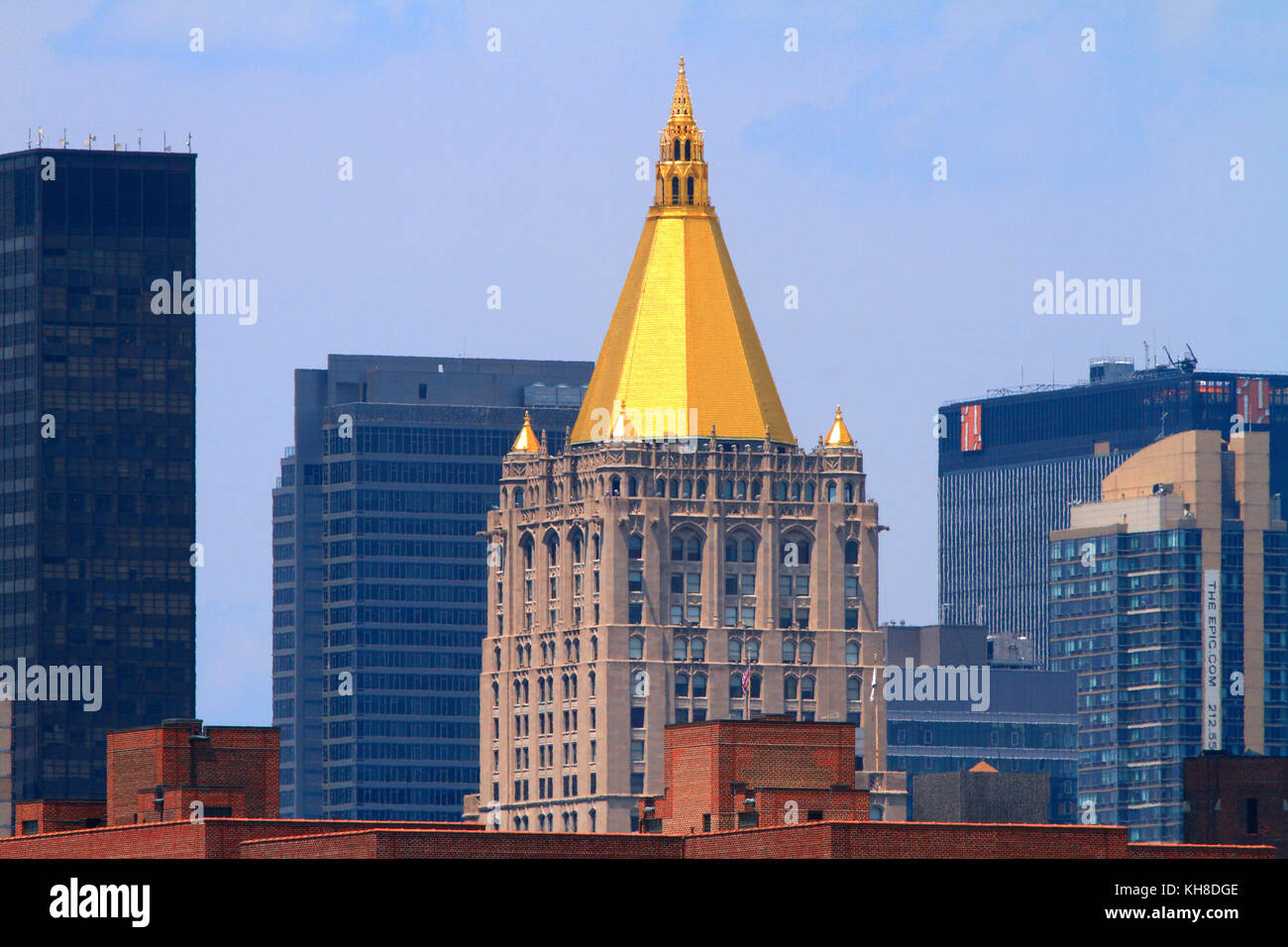 Usa, New York, Manhattan. Flatiron District. New York Life Building ...