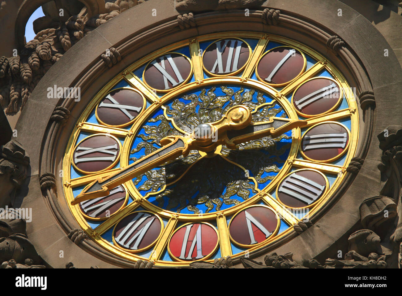 Usa, New York, Manhattan. Clock. Grand Central Stock Photo - Alamy