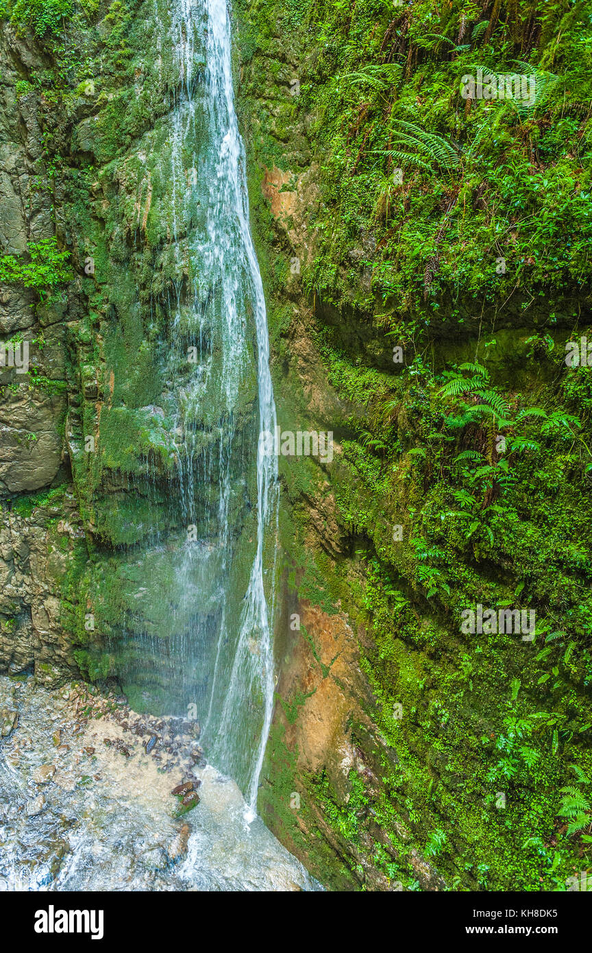 France, Pyrenees, Basque Country, Haute-Soule, Gorges de Kakuetta Stock ...