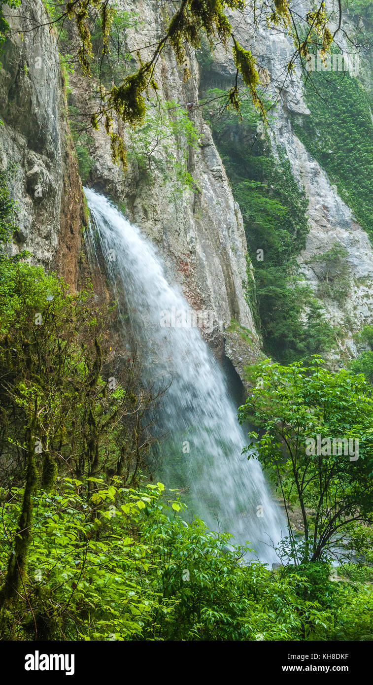 France, Pyrenees, Basque Country, Haute-Soule, Gorges de Kakuetta Stock ...