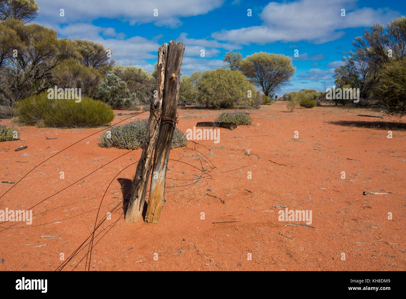 Old fence in outback australia hi-res stock photography and images - Alamy