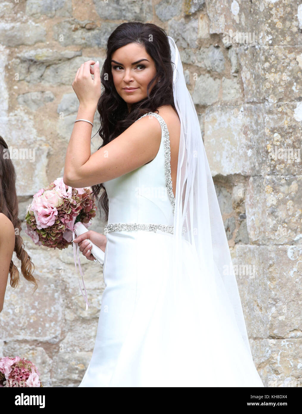 The wedding of Ben Stokes and Clare Ratcliffe at St Mary of the Virgin ...
