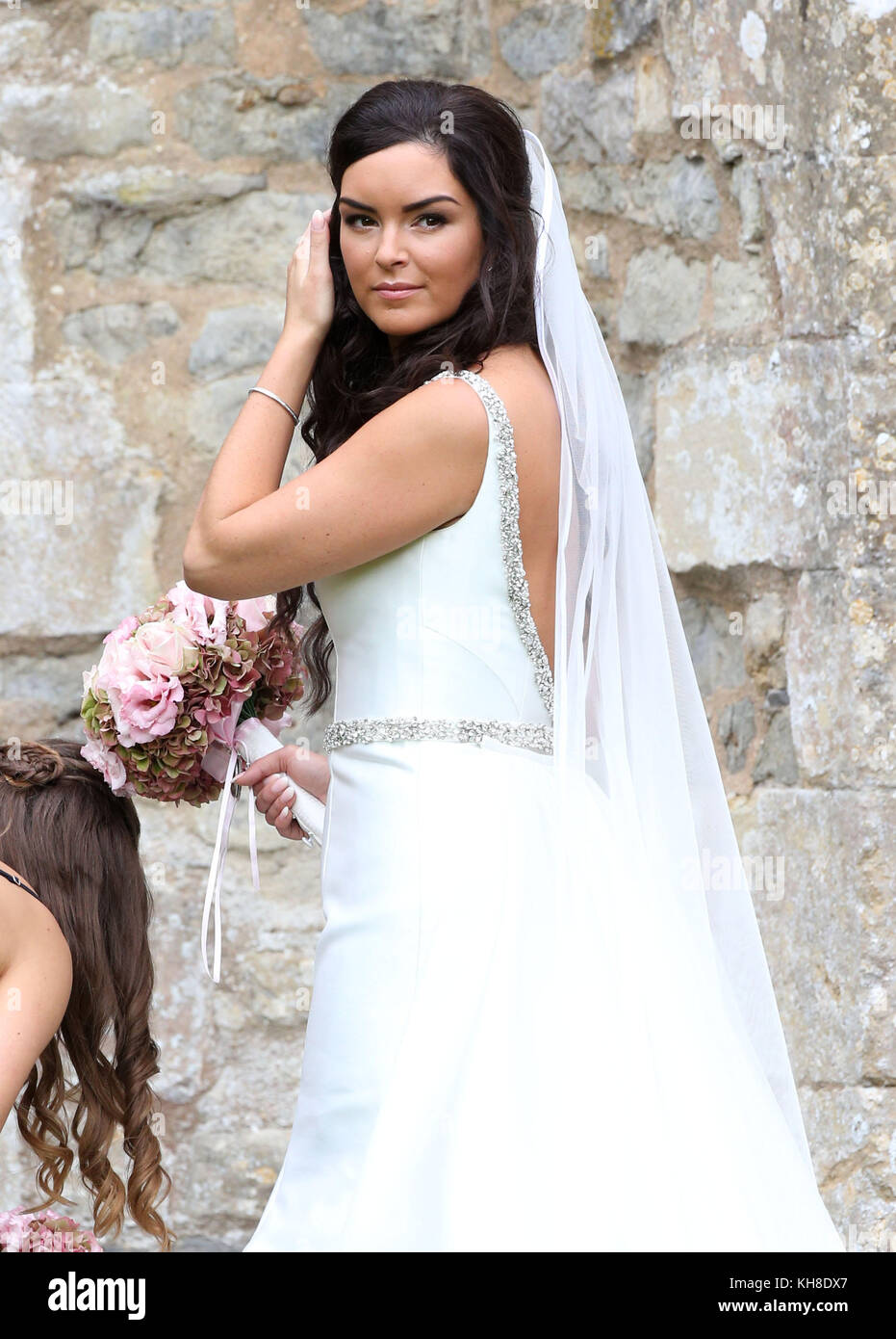 The wedding of Ben Stokes and Clare Ratcliffe at St Mary of the Virgin ...