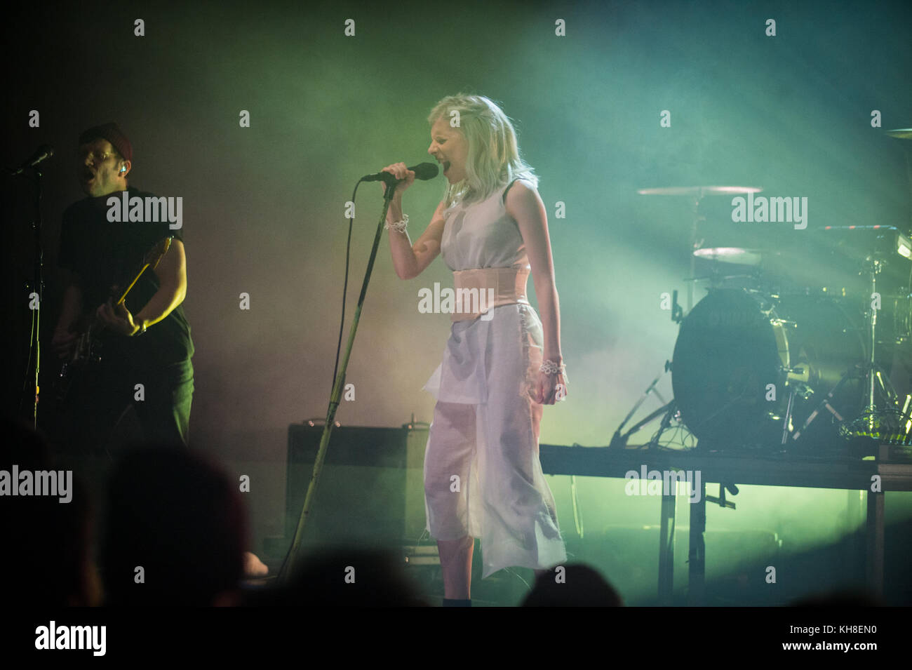 The talented Norwegian singer, musician and songwriter AURORA performs ...