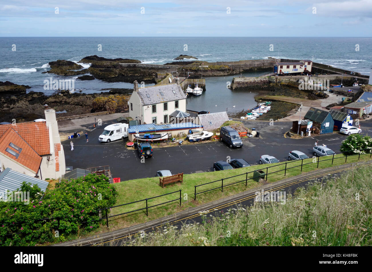 Scottish Harbour Harbours Town Towns High Resolution Stock Photography ...