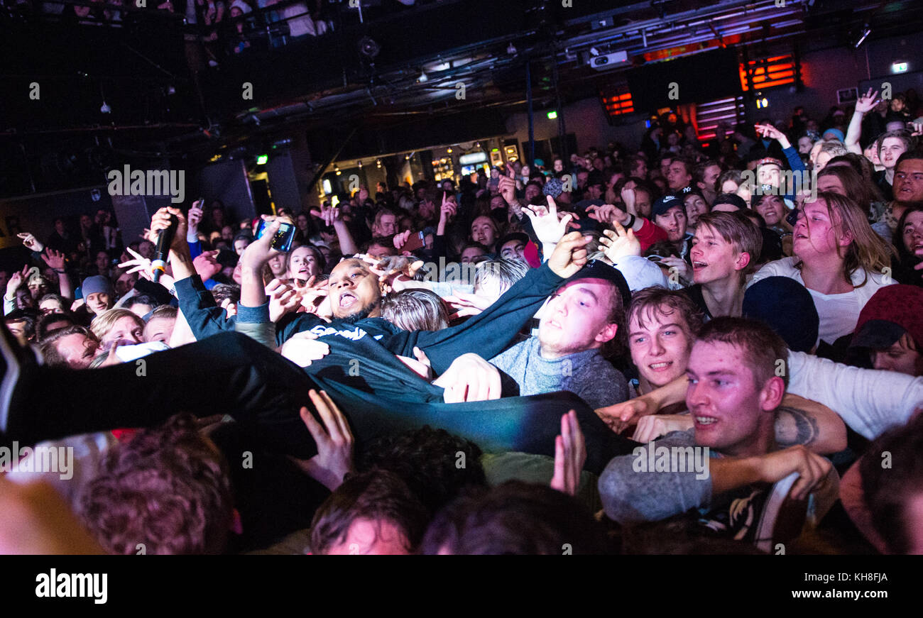 The American hip hop and rap duo Rae Sremmurd performs a live concert ...