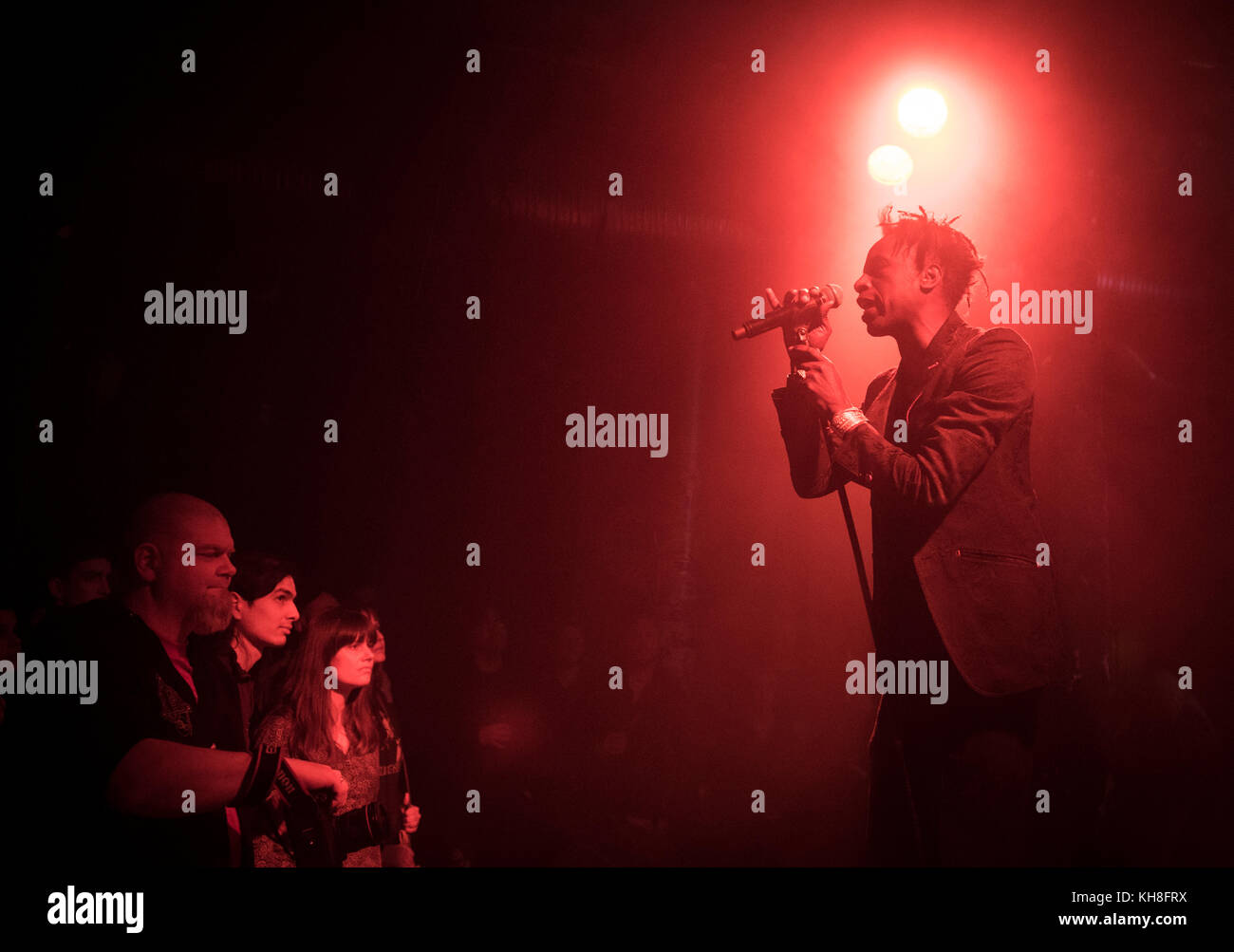The American rapper, musician and songwriter Saul Williams performs a ...