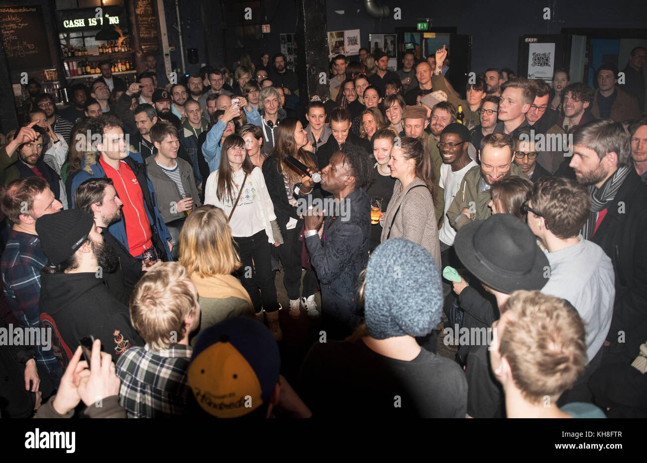 The American rapper, musician and songwriter Saul Williams performs a ...