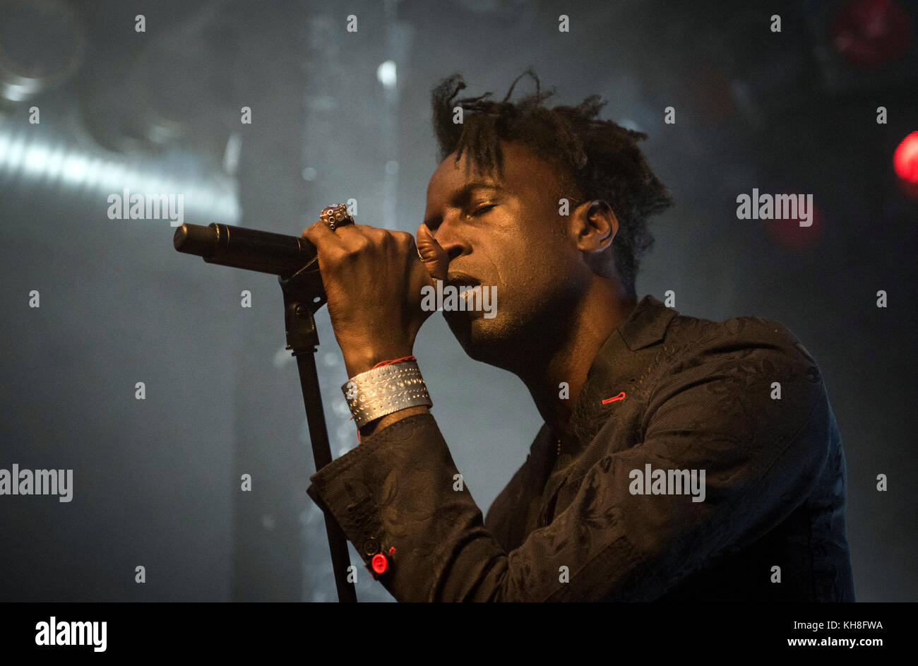 The American rapper, musician and songwriter Saul Williams performs a ...