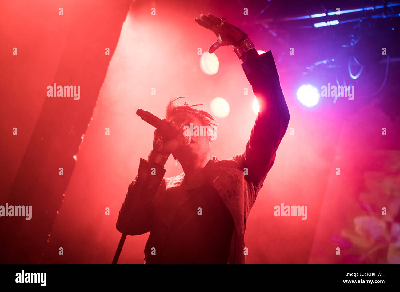 The American rapper, musician and songwriter Saul Williams performs a ...