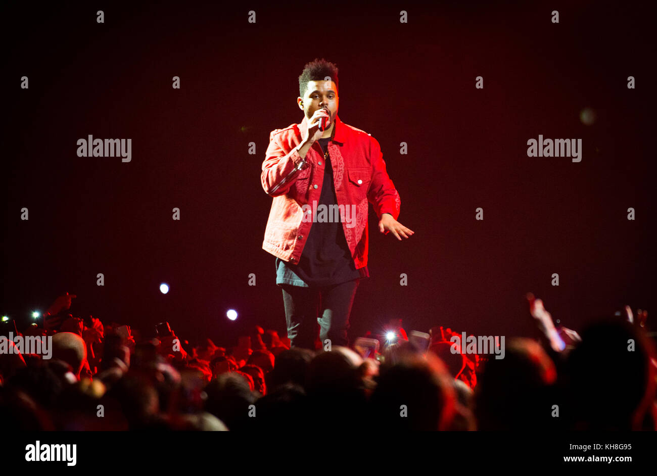 The Canadian singer, songwriter and recording artist The Weeknd ...