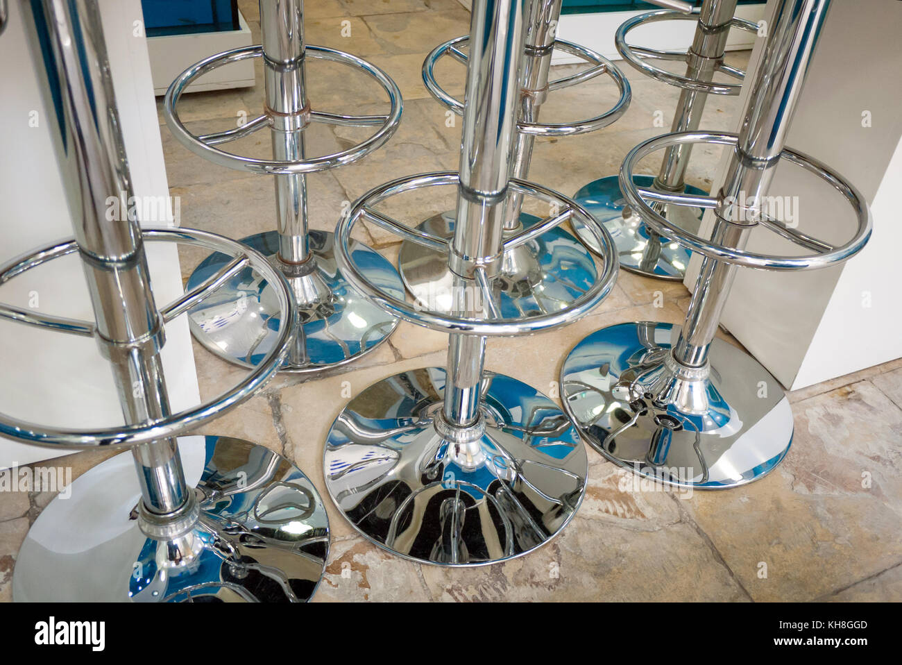 Chrome Stands High Resolution Stock Photography and Images - Alamy