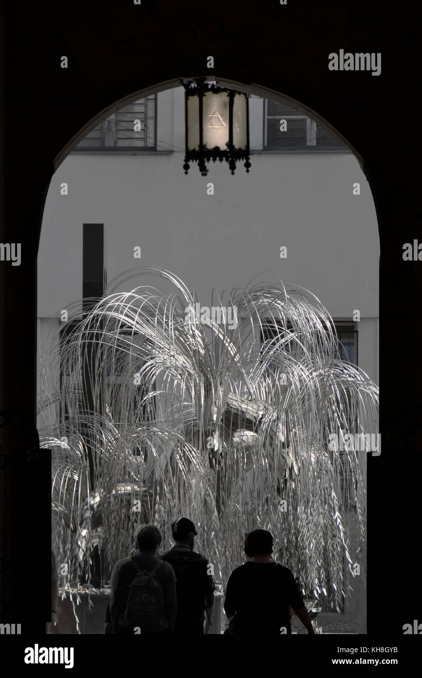 Gallery leading to the "Tree of Life " Holocaut Memorial in the ...