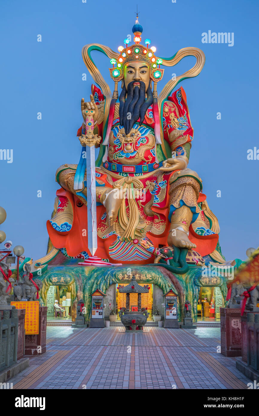 Taiwan, Kaohsiung City, Tsoying District, Lotus Pond, Xuantian Shang-di ...