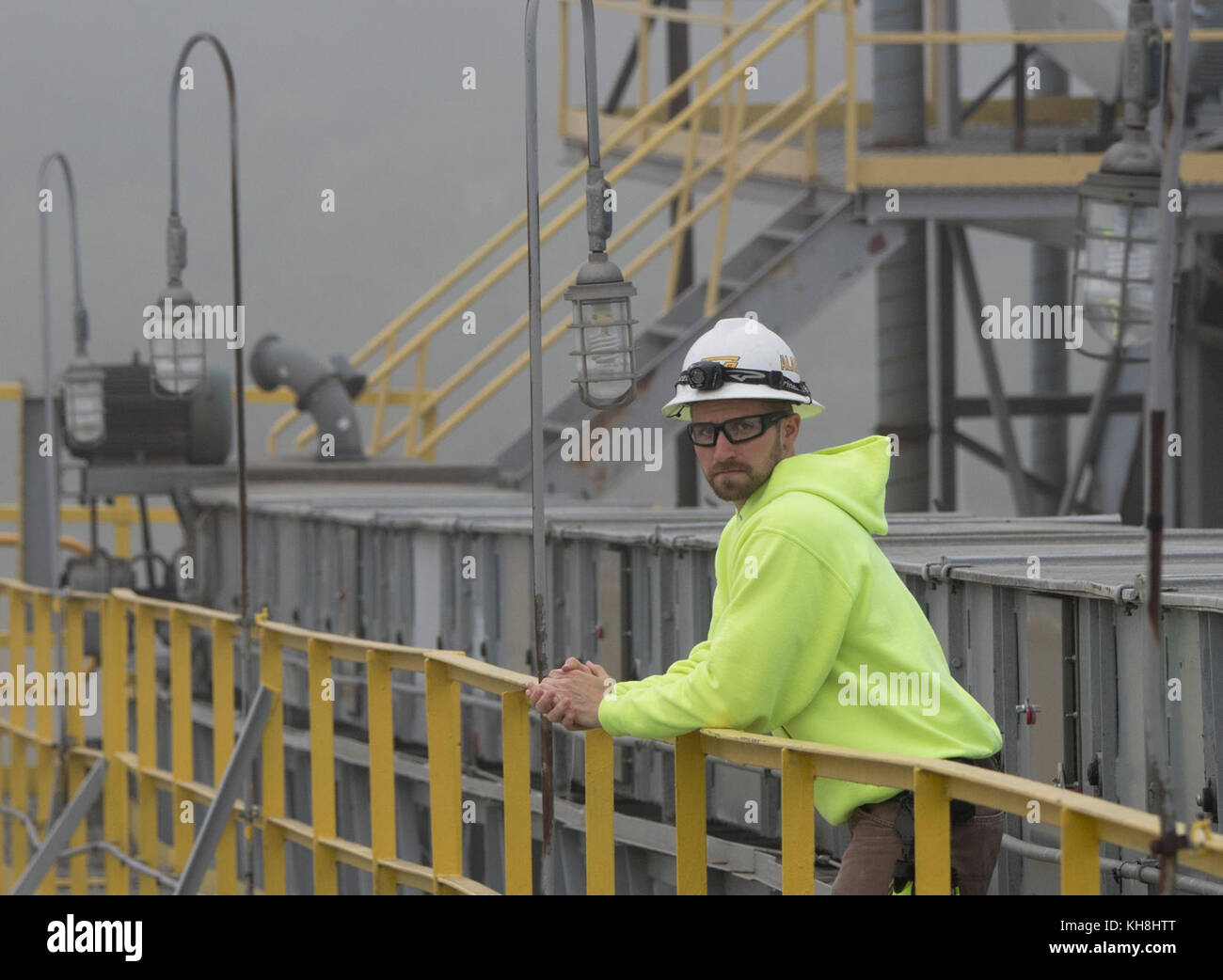 Consolidated Grain and Barge operations at the Riverside Terminal, in ...