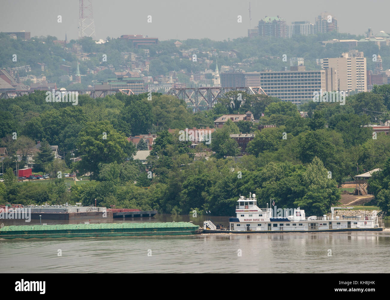 Consolidated Grain and Barge operations at the Riverside Terminal, in ...