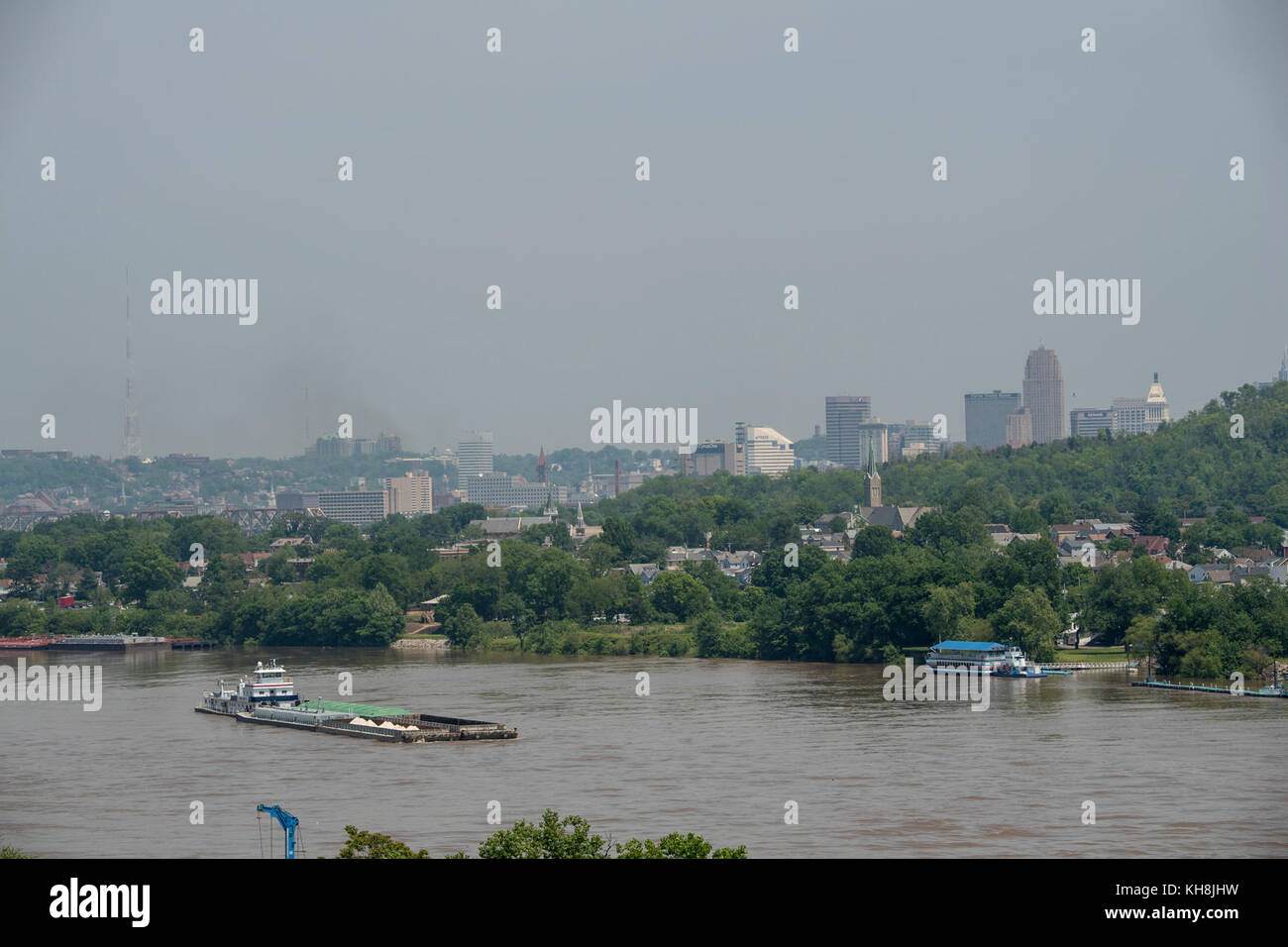 Consolidated Grain and Barge operations at the Riverside Terminal, in ...