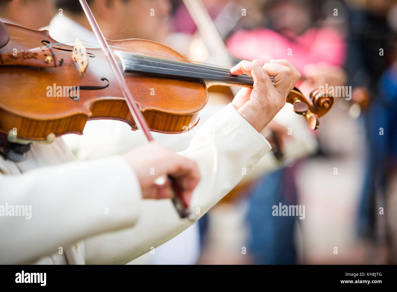 Violin performance at the concert Stock Photo - Alamy