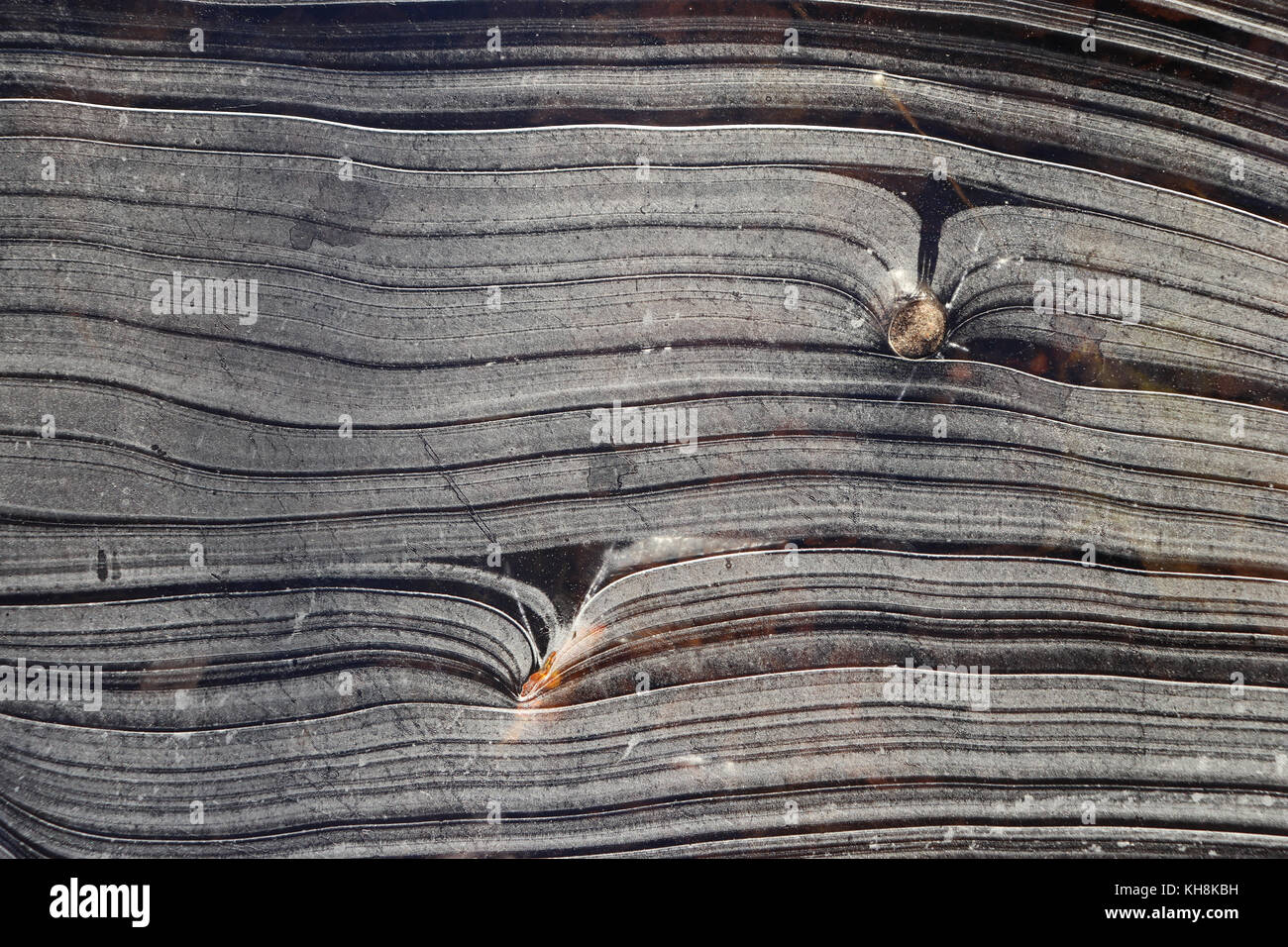 Ice Pattern Surface Background Texture. Wavy Drawings of Ice Lines on a ...