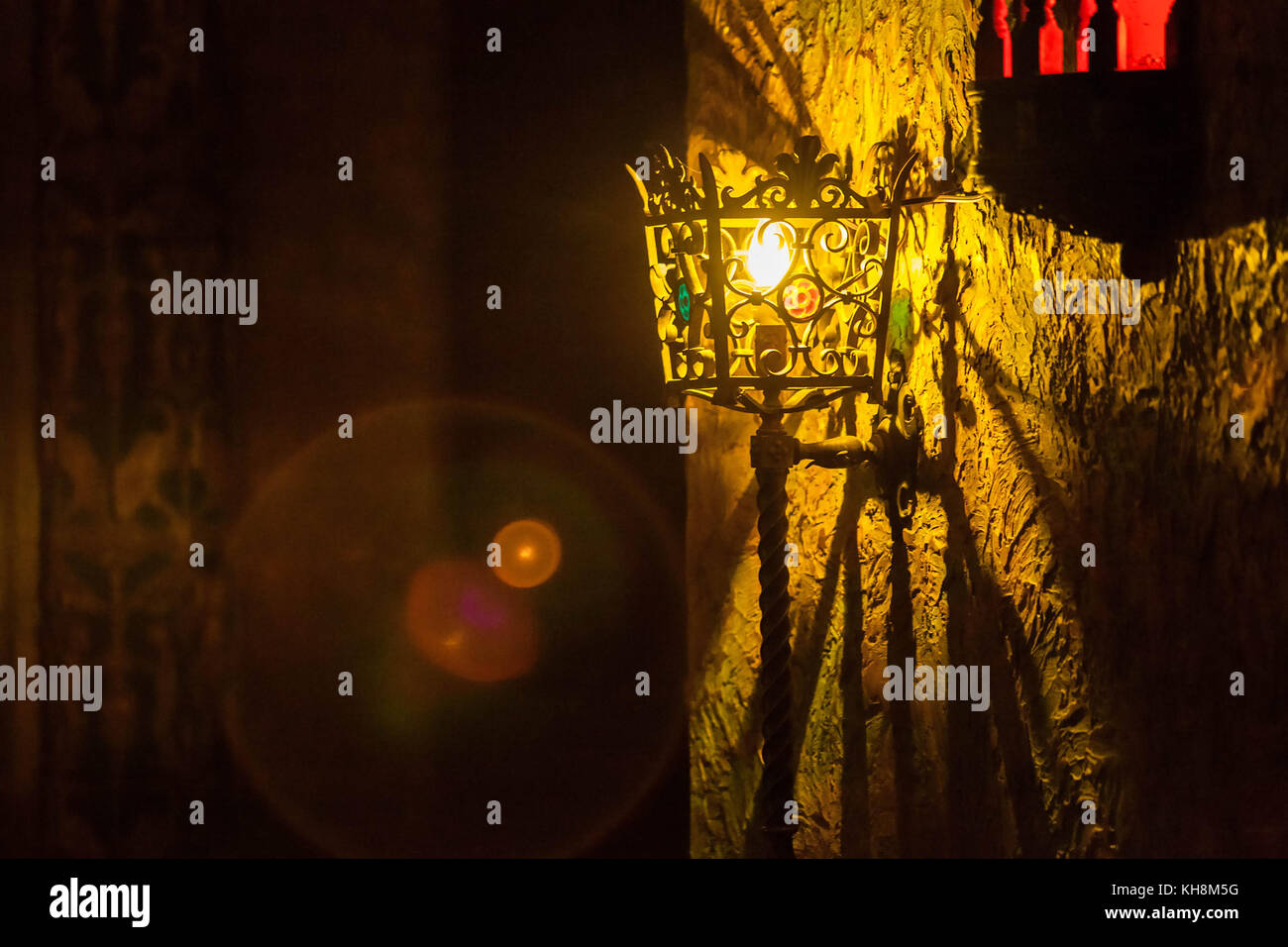 Old man holding lantern hi-res stock photography and images - Alamy