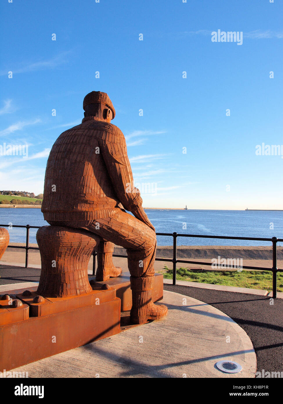 This symbolic statue represents the lost lives of fishermen from North ...