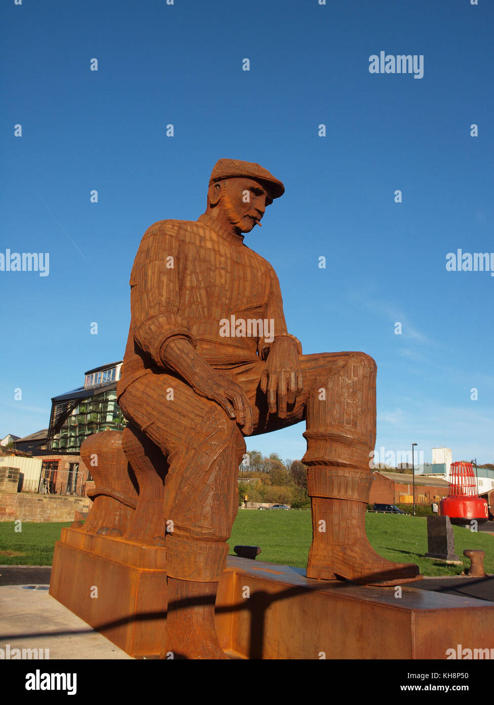 This symbolic statue represents the lost lives of fishermen from North ...