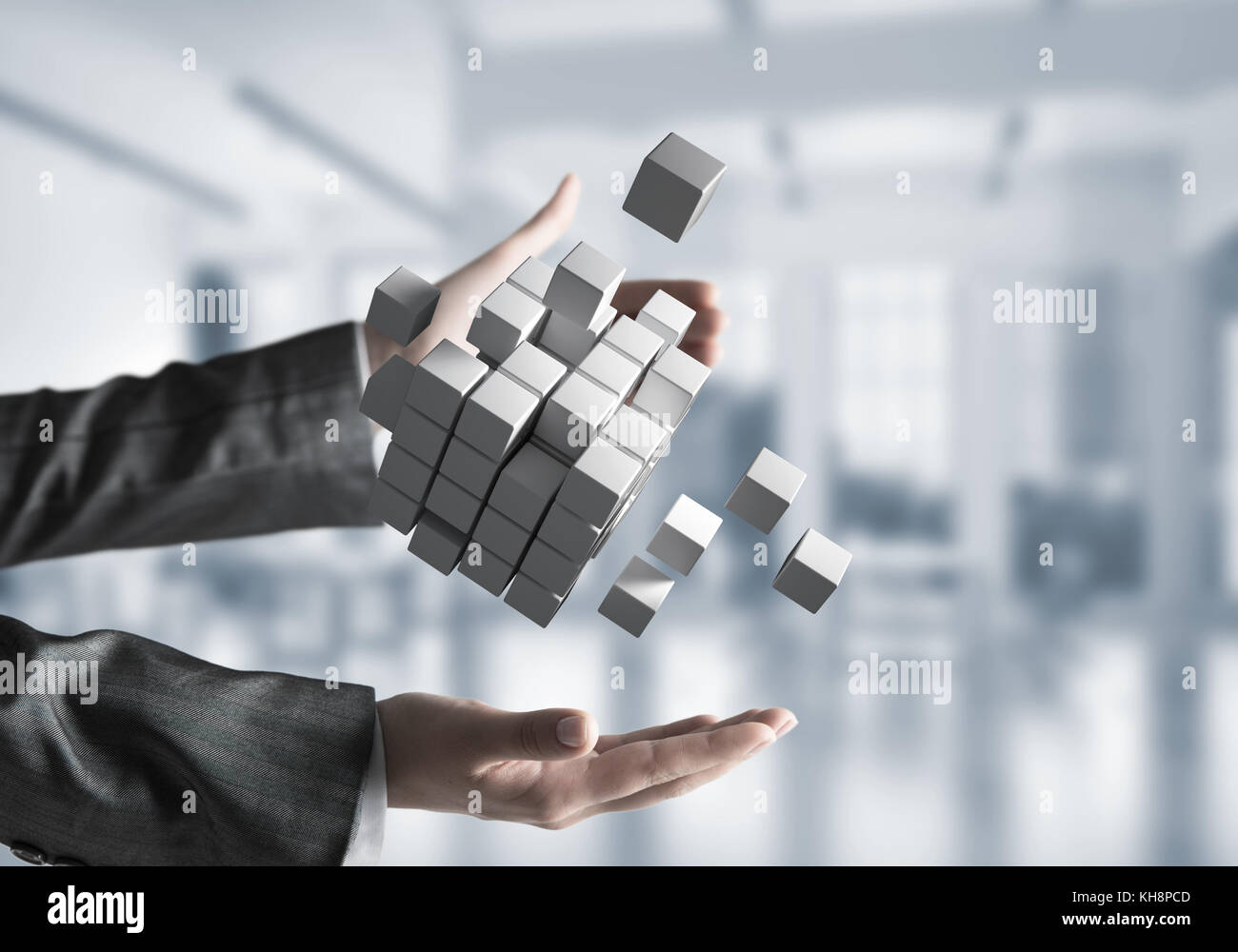 Deep analyzing and problem solving concepts Stock Photo - Alamy